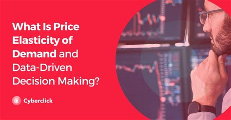 What Is Price Elasticity Of Demand And Data Driven Decision Making