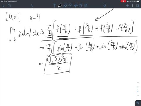 SOLVED Construct A Table Of Riemann Sums As In Example 3 5 To Show That Sums With Right Endpoint