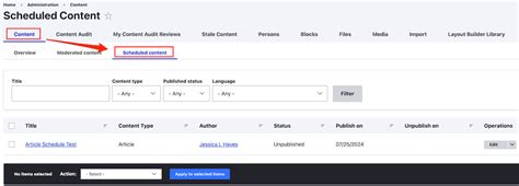 Article Content Type Sitefarm