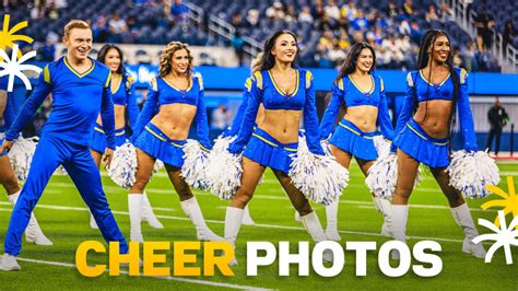 Cheer Photos Best Of Rams Cheerleaders From Thursday Nights Win Over The Saints