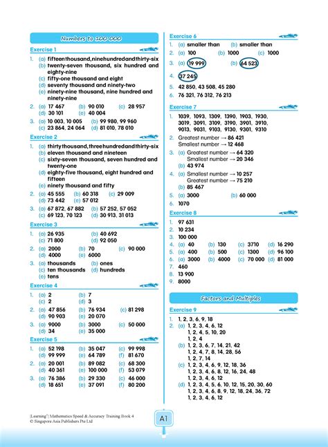 Learning Mathematics Speed And Accuracy Training Book 4 Openschoolbag