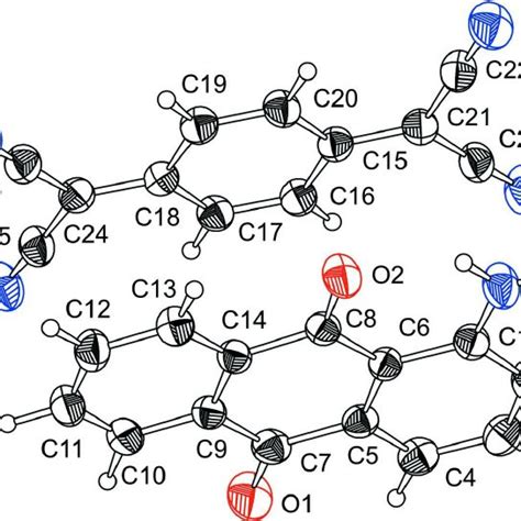 Pdf The Charge Transfer Complex 1 Amino­anthraquinone77′88′ Tetra