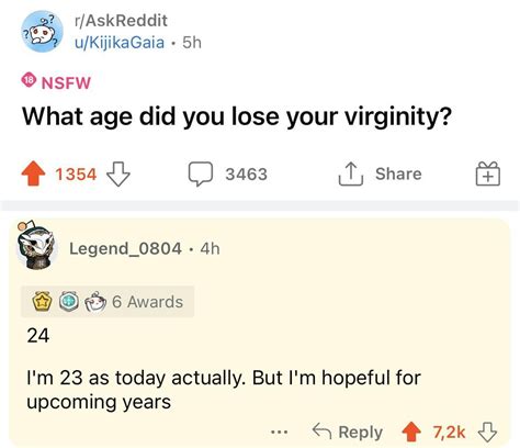 What Age Did You Lose Your Virginity R Memes Of The Dank