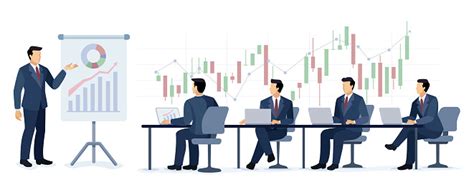 차트와 그래프로 재무 데이터를 분석하는 사업가들 회의 회의 계획 보고서 시장 분석 회계 직장에서의 상인 재무 분석가 프리젠테이션 연설에 대한 스톡 벡터 아트 및 기타 이미지