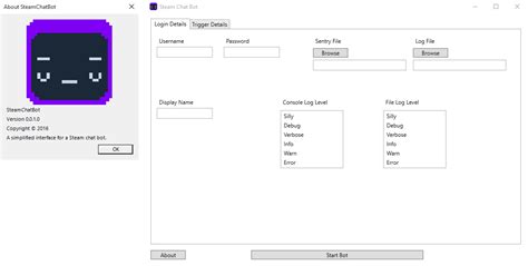 GitHub Steam Chat Bot SteamChatBot A Simplified Interface For A Steam Chat Bot