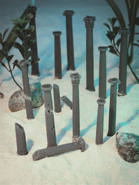 13x Classical Columns Resin Hobby Supplies Epic Basing
