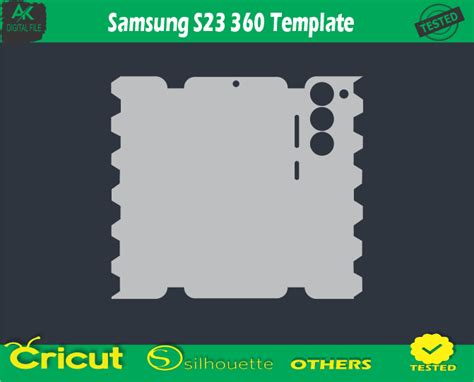 Samsung S Plus Template Skin Vector Template