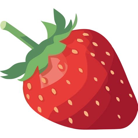 A Strawberry Fruit Icon Illustration Isolated 56002711 Png