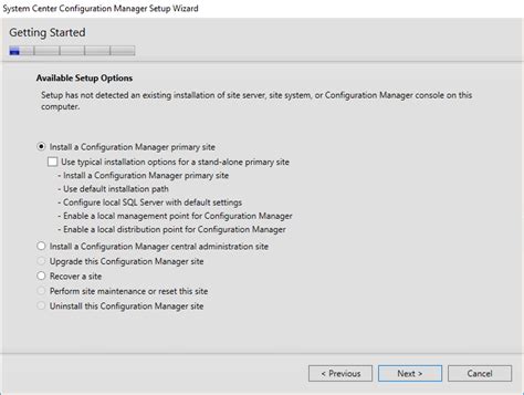 install sccm 1610 on windows server 2016 part 2