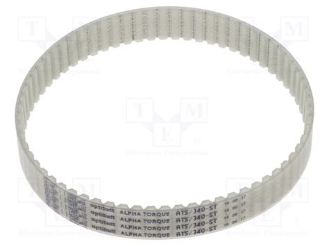 At5 340 1677za Optibelt Timing Belt At5 W 16mm H 27mm Lw