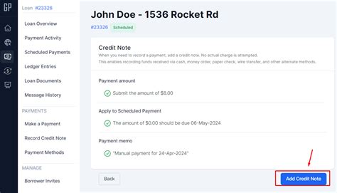Record A Credit Note GeekPay Knowledge Base