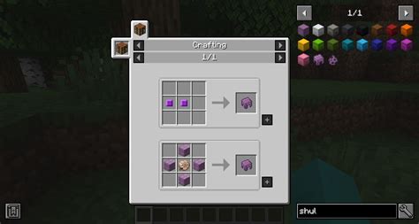 Mob Drops Recipes End Minecraft Mod