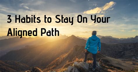 Alignment Simple In Theory Tricky In Practice 3 Habits To Stay On The