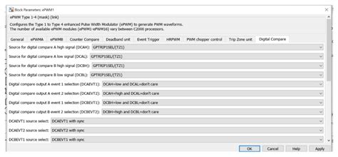 Tms320f28374d Mirroring Gpio States To Epwm With Added Deadband