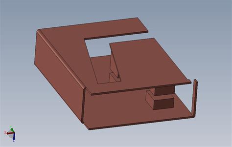 超宽带UWB平面倒F天线PIFA SOLIDWORKS 2016 模型图纸免费下载 懒石网