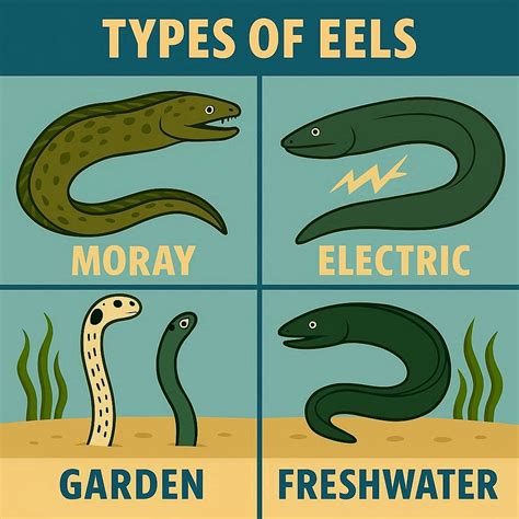 20 Types Of Eels Exploration Of Eel Diversity Eeliad