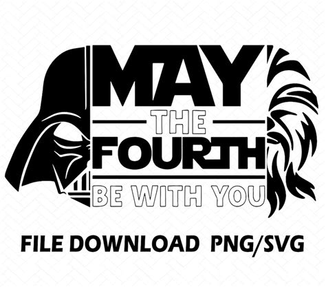May The Fourth Be With You Svg Funny Cartoon Svg Be With You This Is