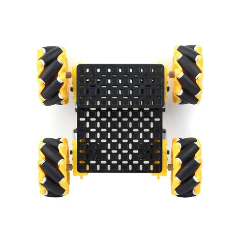 Robot Chassis Series Smart Mobile Robot Chassis Kit Mecanum Wheels