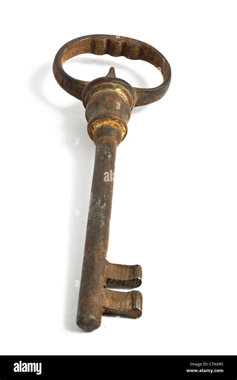 Old Rusty Key Stock Photo Alamy