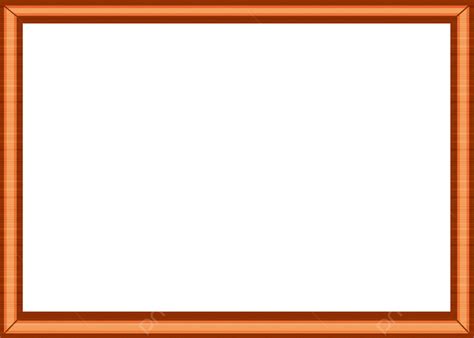Simple Rectangle Frame Border Design With Wood Texture Wooden Rectangles Popular Designs