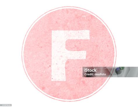 Horizontal Soft Faded Pink Colored Spotted Upper Case Or Capital