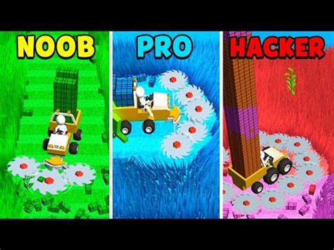 NOOB Vs PRO Vs HACKER Stone Grass YouTube