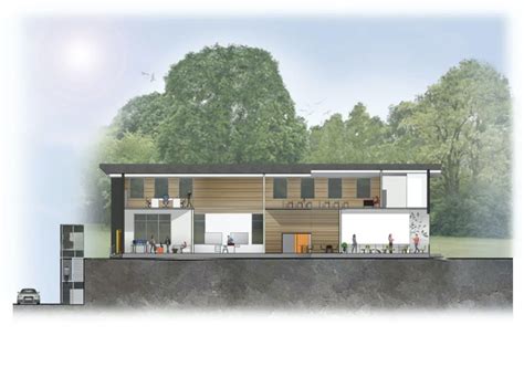 Architectural Section And Elevation Renders