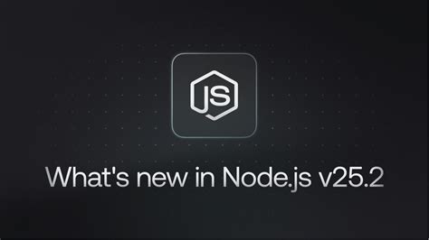 Whats New In Nodejs V252 Web Storage V8 141 Permissions And More