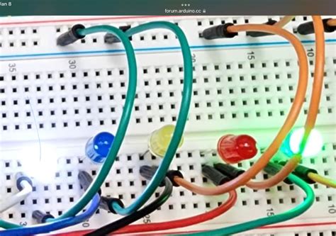 While Loop During LED Function LEDs And Multiplexing Arduino Forum