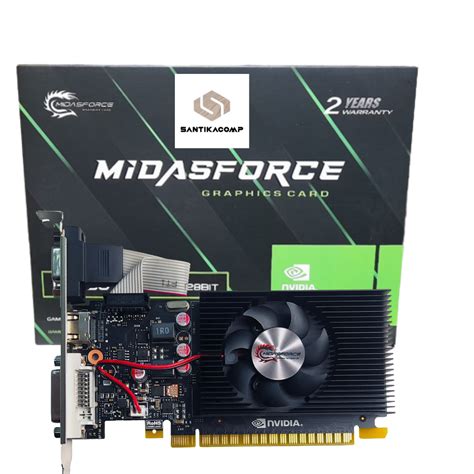 Jual Vga Nvidia Gt730 4gb Ddr3 128 Bit Lp Midasforce Vga Card Shopee Indonesia