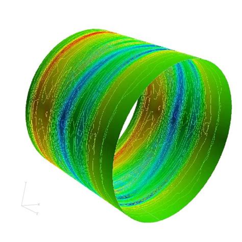 Cfd Cylinder Pressure Contours For Configuration 2 Download Scientific Diagram