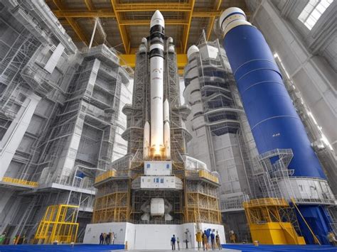 The Indian Space Research Organization Premium Ai Generated Image