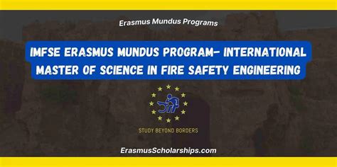 Imfse Erasmus Mundus International Masters In Fire Safety