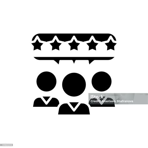 5 성급 서비스 블랙 아이콘 컨셉 일러스트레이션 벡터 플랫 심볼 글리프 기호 4 5세에 대한 스톡 벡터 아트 및 기타 이미지 4 5세 5명 개념 Istock