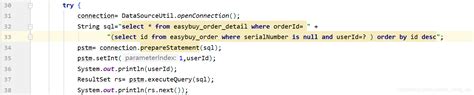 Javasqlsqlsyntaxerrorexception You Have An Error In Your Sql Syntax； Check The Manual That