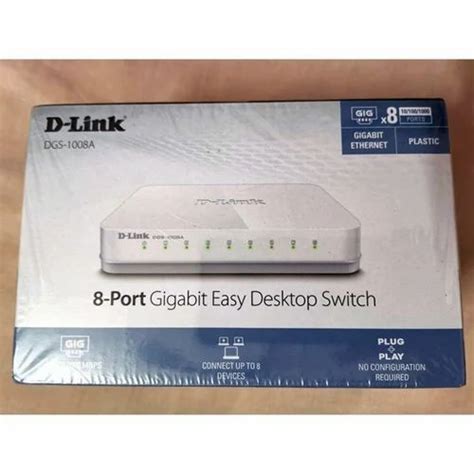 D Link 8 Port Gigabit Desktop Network Switch At ₹ 6500 Piece D Link