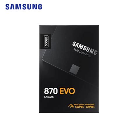 Купить SSD Samsung 870 EVO MZ-77E500 500 ГБ - цена в Киеве