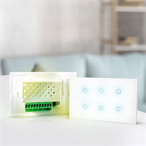 SW Z6 Universal Smart Switch With 3 Light Gangs A Dry Contact Channel And 2 Scenario Gangs