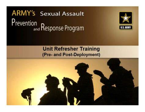 Army Sexual Harassment Prevention Powerpoint Ranger Pre Made Military Ppt Classes
