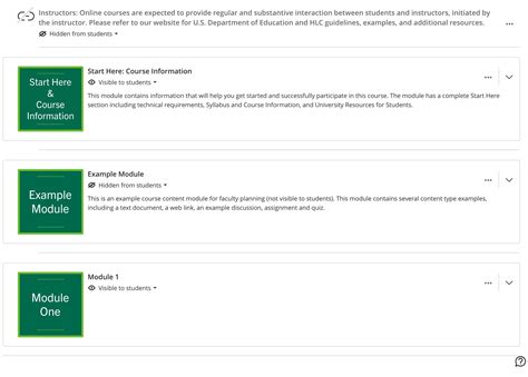 Csu Blackboard Ultra Course Template Cleveland State University
