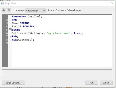 Custom Assign To Class Name ” Script Vectorscript Vectorworks