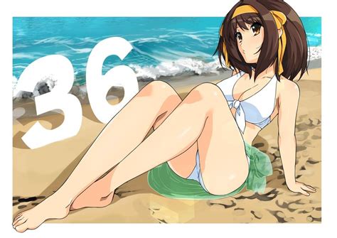 Suzumiya Haruhi Suzumiya Haruhi No Yuuutsu Drawn By Haruhisky Danbooru