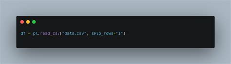 Skip Lines Of Csv Files With Duckdb And Polars Confessions Of A Data Guy