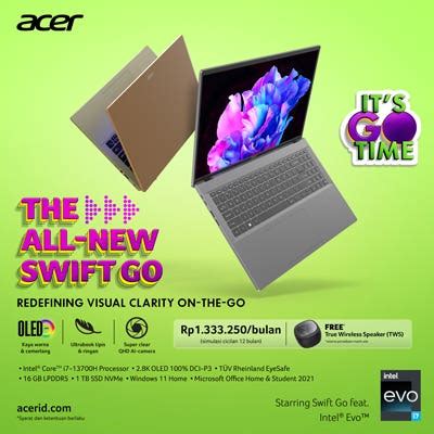 Jual Laptop Acer Swift Terbaru Acer Official Store Indonesia