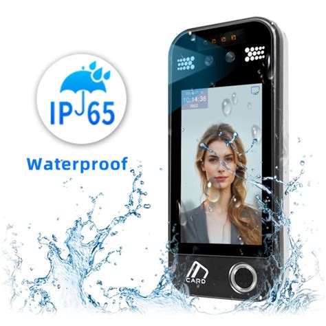 Tm Ai67fw Waterproof Dynamic Faceandfingerprint Recognition Terminal