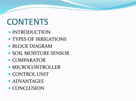 Automatic Irrigation System Ppt Pptx