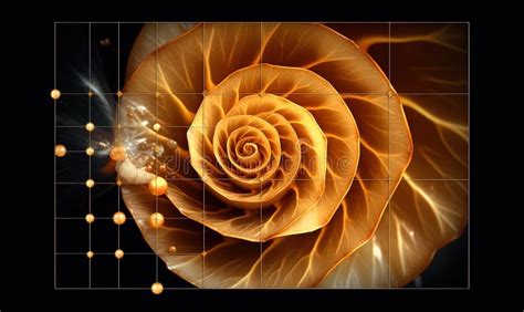 Fibonacci Sequence Pattern Stock Illustrations 221 Fibonacci Sequence