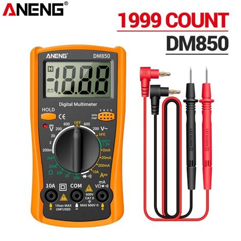 Jual Aneng Multimeter Digital Avometer Multitester Pengukur Tegangan Listrik Voltage Tester Mr