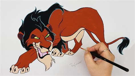 Scar Lion King Cartoon Drawing