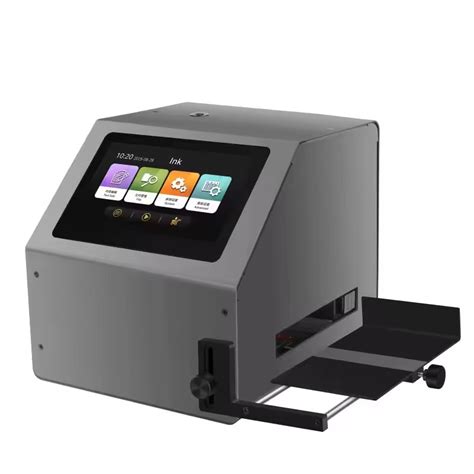 12 7mm Desktop Inkjet Printer Qr Bar Batch Code Date Watermark Printing Machine Inkjet Printer
